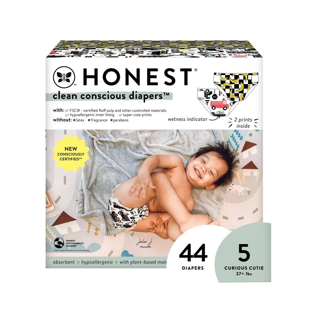 The HonEST Company Clean Conscious Disposable Diapers - Size 5 - 44ct ...
