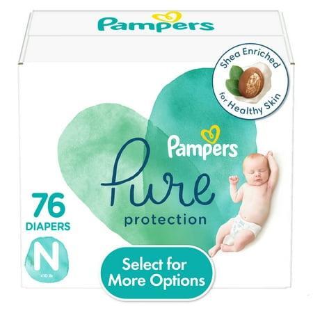 Pampers Pure Diapers Size Newborn Count 76 | Bargain Barn