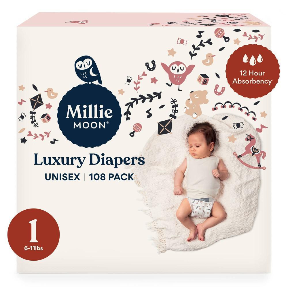 Millie Moon Luxury Diapers Size 1 | Bargain Barn