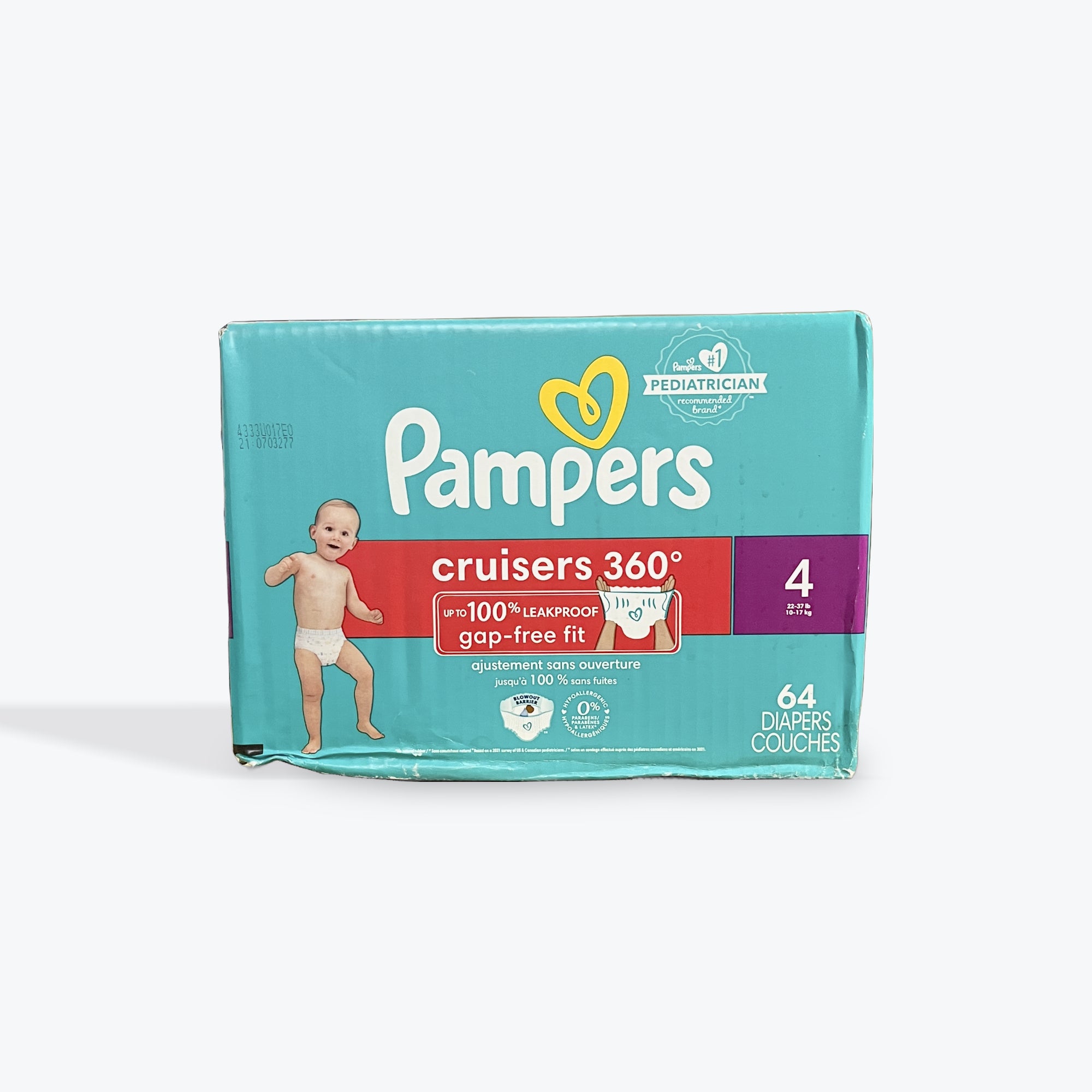 Pampers Cruisers 360 Diapers Size 4 Count 64 | Bargain Barn